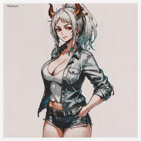 Yamato One Piece Drawn By Prixmal Danbooru