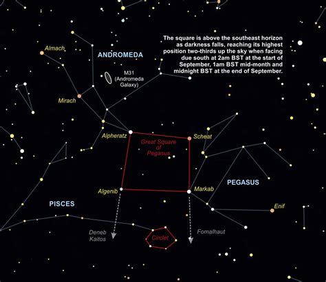 The Stunning Great Square Of Pegasus Stars Are Visible Tonight Heres