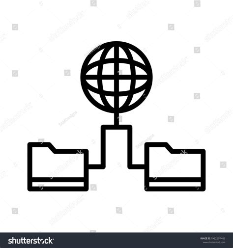 World Data Icon Vector Image Can Stock Vector Royalty Free 1962297409