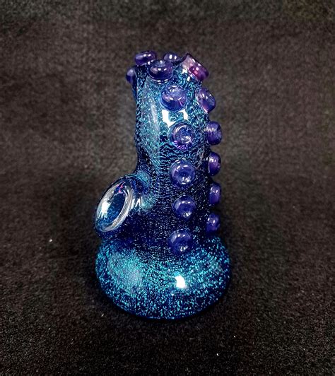Gnarley Harley Glass Mini Tentacle Rig Smokey Shays