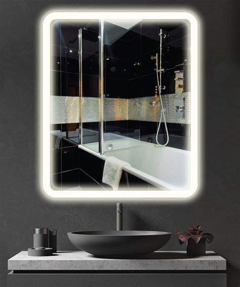 ᐉ Дзеркало з фоновим Led підсвічуванням Ml 12 600х400 мм 4582332 • Краща ціна в Києві Україні