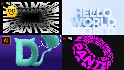 Уроки по созданию 3d текстов в Illustrator — Оди О дизайне