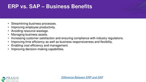 Ppt Difference Between Erp And Sap Powerpoint Presentation Free