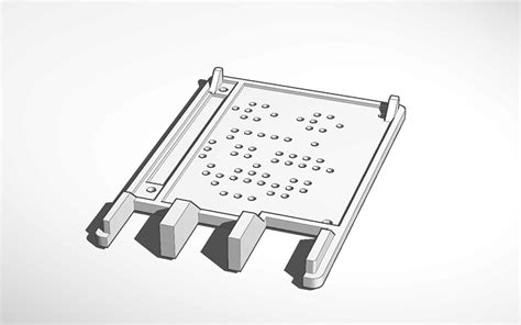 3d Design Raspberrypi 2ケース（2） Tinkercad