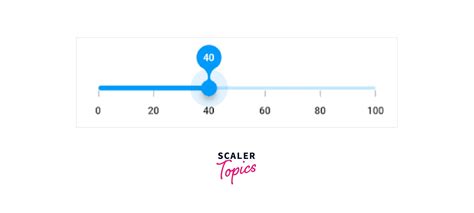 How To Create A Slider Widget In Flutter Scaler Topics