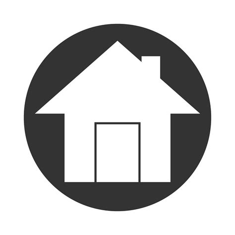 Black Home Button Png