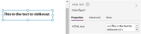 Power Apps Guide Text How To Display Text With Strikedcrossed Out