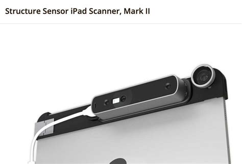 Ipad 3d Scanner Structure Sensor Neuf Voir Description à Pour Chf 450 Avec Livraison