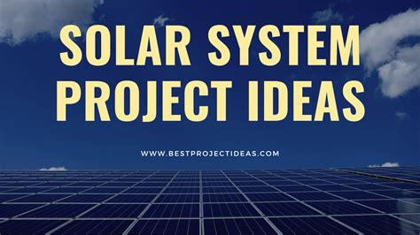 299 Amazing Solar System Project Ideas 2025 26 Best Project Ideas