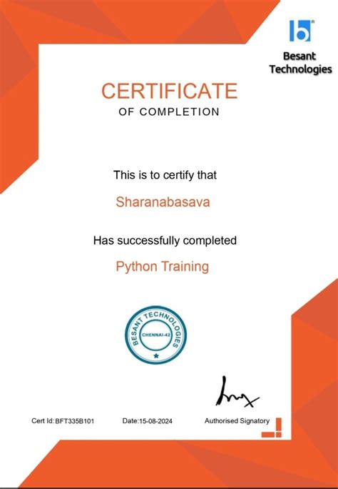 Sharanabasava On Linkedin Python Pythonprogramming Besanttechnologies Infosysspringboard