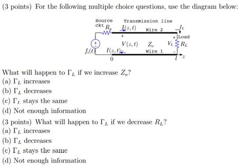 Solved 3 Points For The Following Multiple Choice Chegg Com