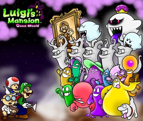 Luigis Mansion Dark Moon Wallpaper By Elcajarito On Deviantart
