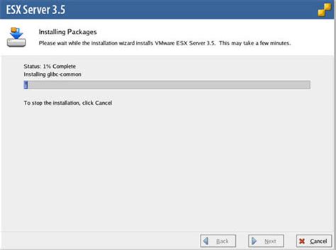 ORACLE BASE VMware ESX Server Update Installation
