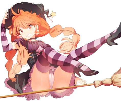 Naso4 Lina Inverse Slayers 1girl Alternate Costume Alternate Hairstyle Braid Broom
