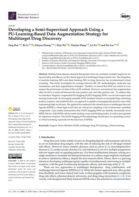pdf developing a semi supervised approach using a pu learning based