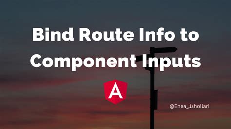 I Just Published A Detailed Post About Binding Router Info To Component