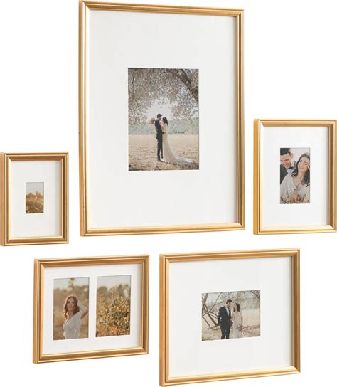 Kate And Laurel Adlynn Traditional Picture Frame Set Set