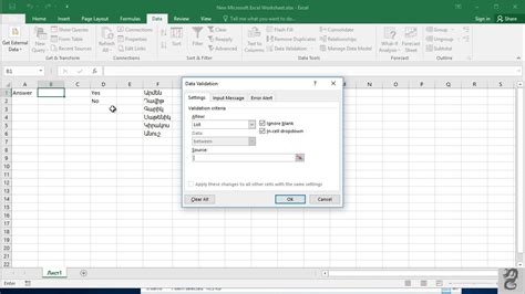 How To Create A Drop Down List In Excel YouTube