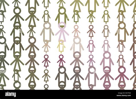 Abstract Hand Drawn Sign Of Male Or Female Artistic For Graphic Design Catalog Textile Or