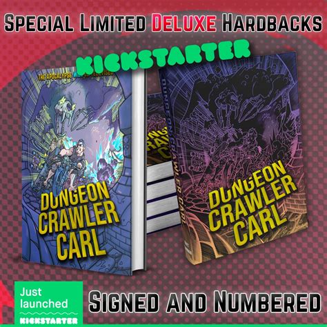 Dungeon Crawler Carl Special Limited Edition Hardcover Kickstarter