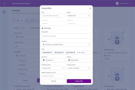 Asset Sharing Engine Purple Unity