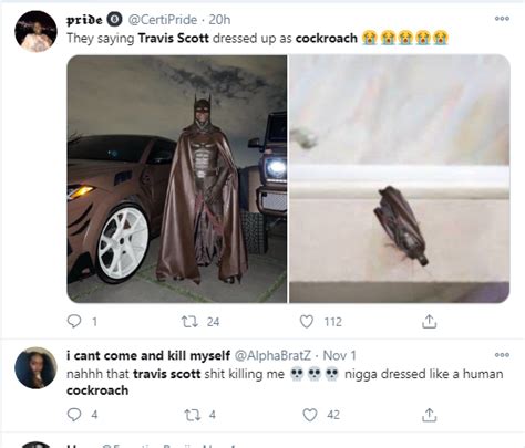 Travis Scott Deactivates His Instagram After Fans Compared Him To A