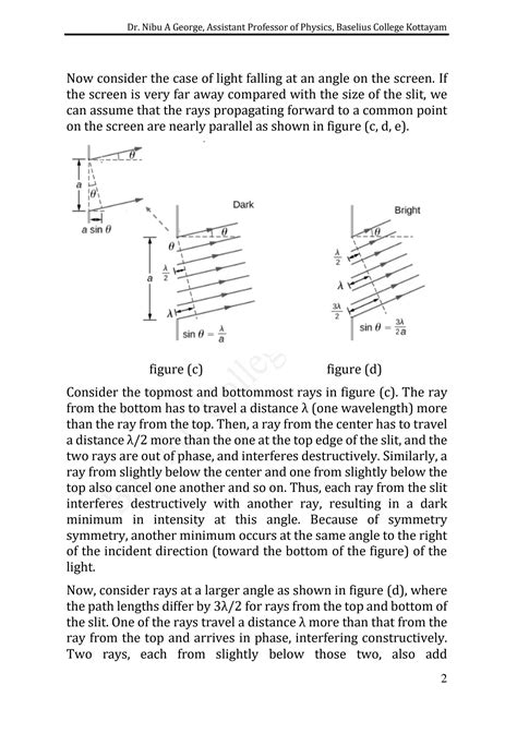 SOLUTION Laser Diffraction Slit Width Diameter Of Wire Studypool
