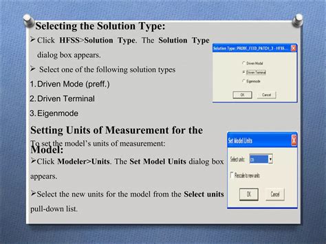 Hfss Microstrip Patch Antenna Analysis And Design Ppt Physics