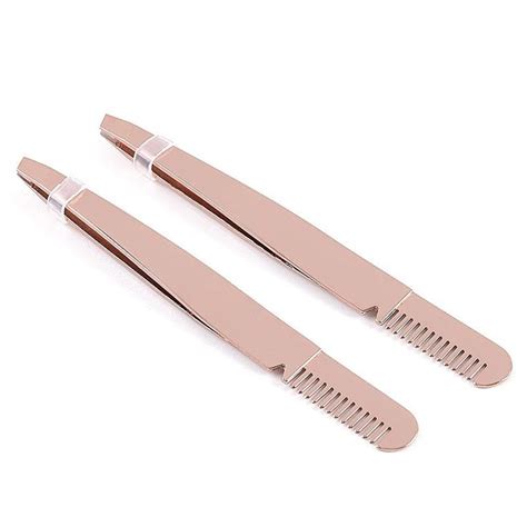 Slant Tip Eyebrows Tweezers