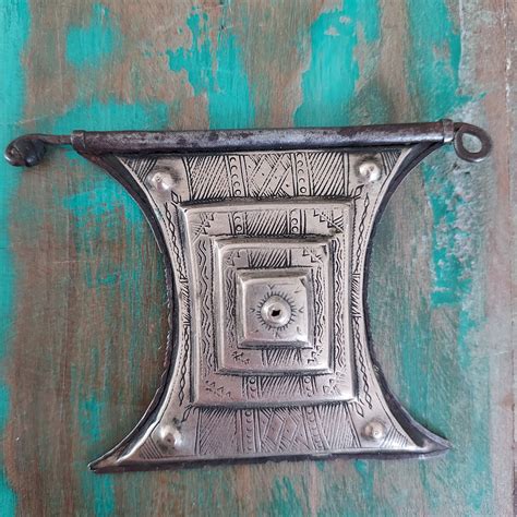 Tuareg Silver Pendant Amulet Kazaart
