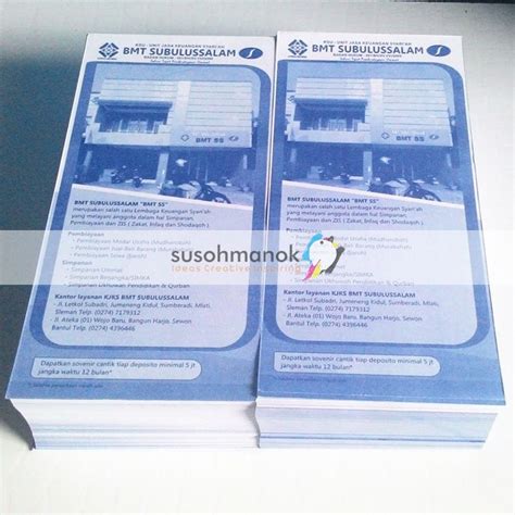 Tempat Cetak Brosur Warna Jogja Terbaik