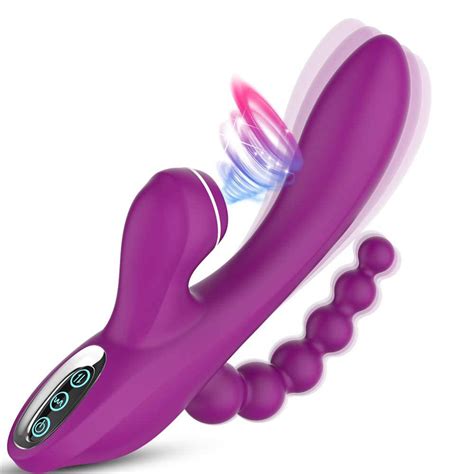 Purple G Spot Vibrator In Pulse Clitoral Sucking And G Spot