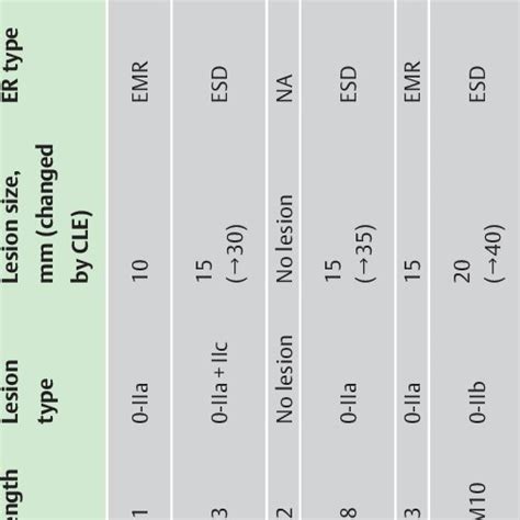 Representative Endoscopic Images With Schema Of Pit Pattern
