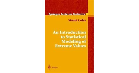 an introduction to statistical modeling of extreme values by stuart coles