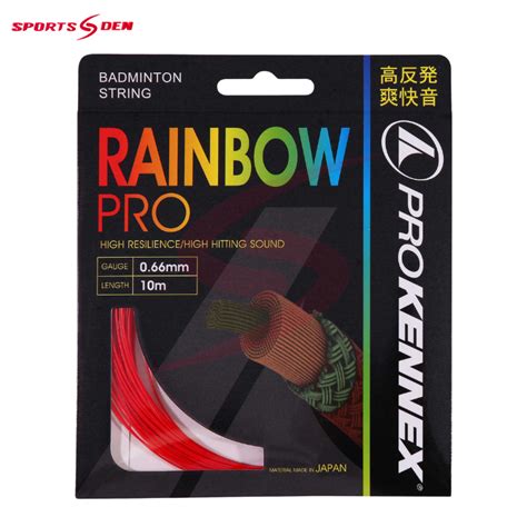 Prokennex Rainbow Pro Badminton String Sports Den