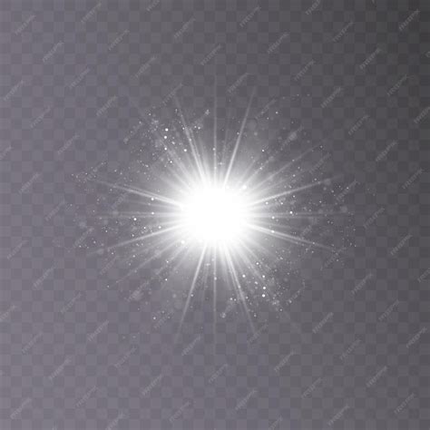 Light White Star Png Light Sunlight Light Effect Png Premium Vector