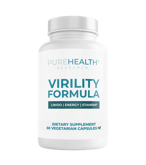Virility Formula Purehealth Research