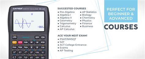 Catiga Scientific Calculator With Graphic Functions