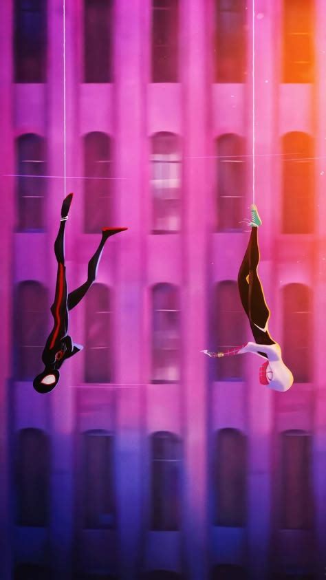 Miles Morales And Gwen Stacy Wallpaper