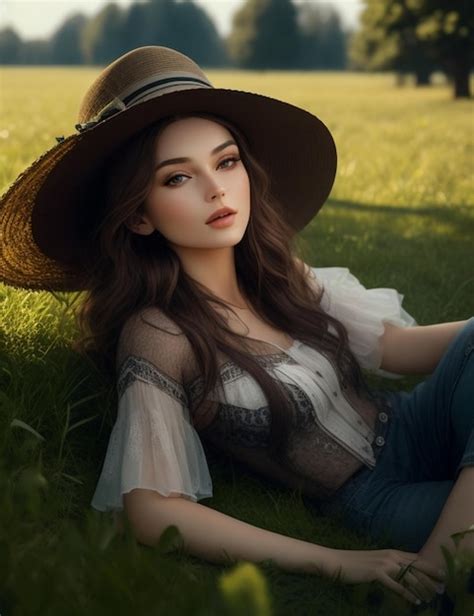 Premium Photo Girl Fashion