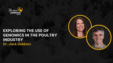 Dr Jack Dekkers Exploring The Use Of Genomics In The Poultry Industry
