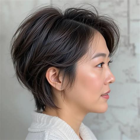 40 Beautiful Short Hairstyles For Asian Women Over 50 Hair Style