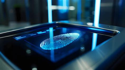 Advanced Biometric Fingerprint Authentication Technology Security