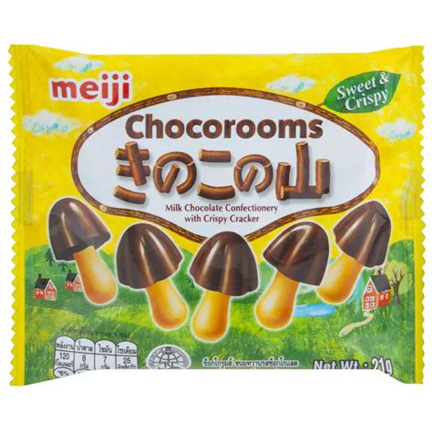 Meiji Chocorooms Milk Chocolate With Crispy Cracker 21g Order Online