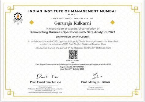 Gururaja Kulkarni On Linkedin Certificationaccomplished