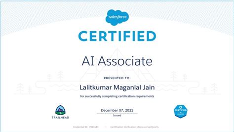 One More Salesforce Certification Added In The List Lalit Jain