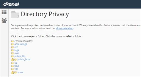 How Do I Password Protect A Directory In Cpanel Unlimited Hosting