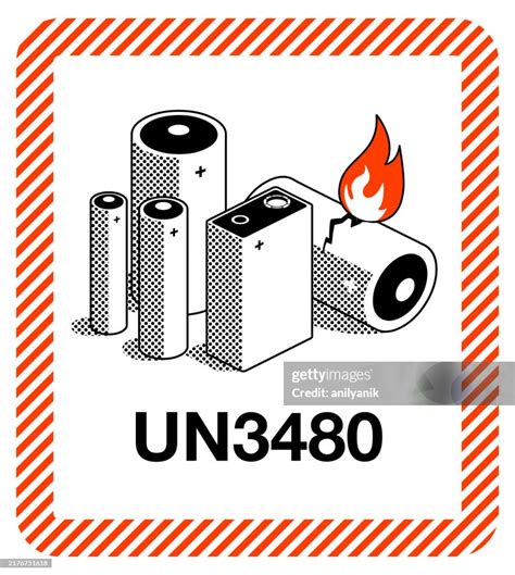 Packaging Label For Lithium Cells High Res Vector Graphic Getty Images