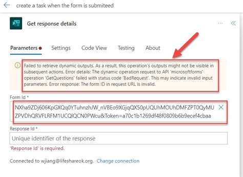Cannot Find The Form Id To Do Workflow Microsoft Qanda