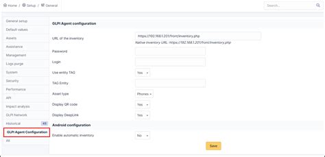 Agent Config GLPI Plugins Documentation